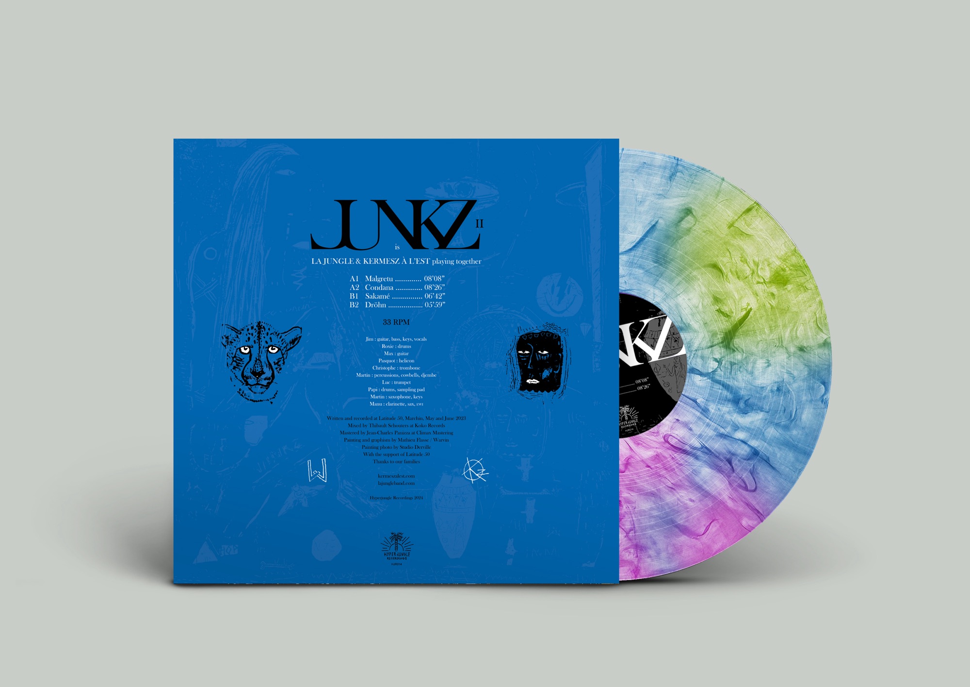 LA JUNGLE – TECHNO / KRAUT / TRANSE / NOISE DUO FROM MONS (BE)